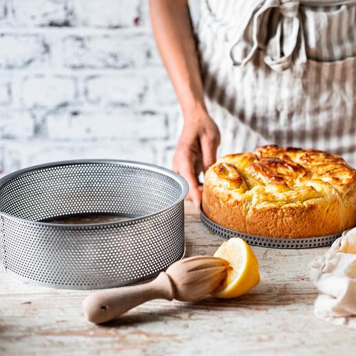 Perforierte Edelstahl-Backformen – mit 3 Jahren Garantie