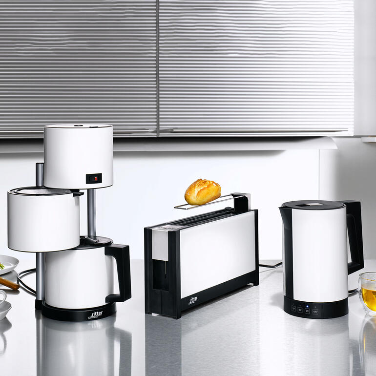 Ritter Volcano 5 Langschlitz-Toaster, schwarz kaufen