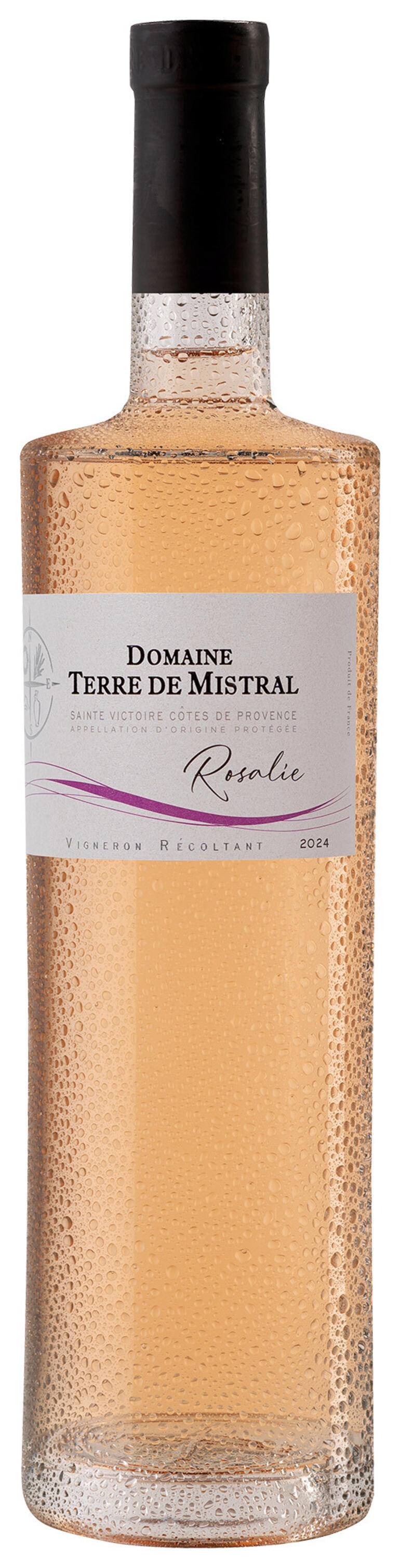 Rosé Rosalie 2024, Domaine Terre de Mistral, Provence, Frankreich